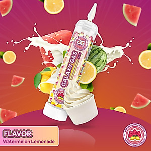 Galaxy Gas Watermelon Lemonade Whipped Cream Dispenser Tank, Nitrous Oxide, 1L, 615 Gram, 1 Cylinder