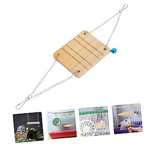 POPETPOP 2pcs Hamster Toy Accessories Cattery Toy Chinchilla Knickknack for Fun Squirrel Cage Gadget Hamster Playground Toy for Hamster Tiny Mouse Cage Trinket Gerbil Home Bauble