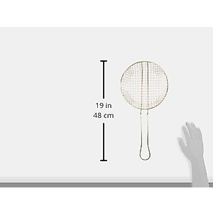 American Metalcraft CBC9 Skimmers/Culinary Baskets, 18" Length x 9" Width, Silver