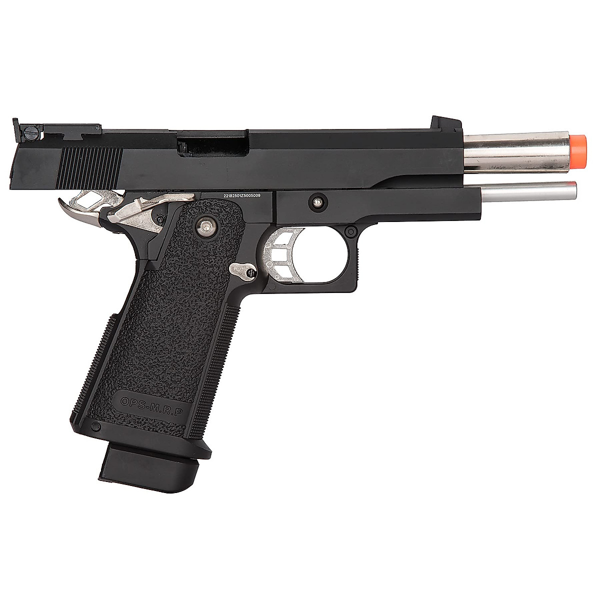 Golden Eagle Steel/Metal Airsoft Hand Gun Hi-Capa 1911 Airsoft Pistol with 6mm BBS and Speed Loader
