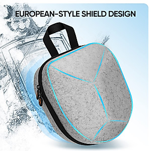 sarlar Carrying Case Compatible with Meta/Oculus Quest 2 and Accessories, Hard Travel Bag for Lightweight and Portable Protection