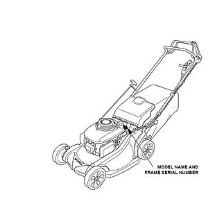 Honda (HRR2165PDA (HRR2165VKA) (HRR2166PDA) (HRR2166VKA) (HRR2167PDA) (HRR2167VKA) Lawn Mowers Front Wheel