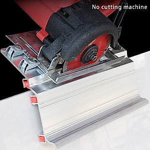 DGHAO Chamfer Frame 45 Degree Seat Miter Beveled Home Tool Support Mount Cutter Electric Saw Ceramic Tile Pneumatic(Silver),free size