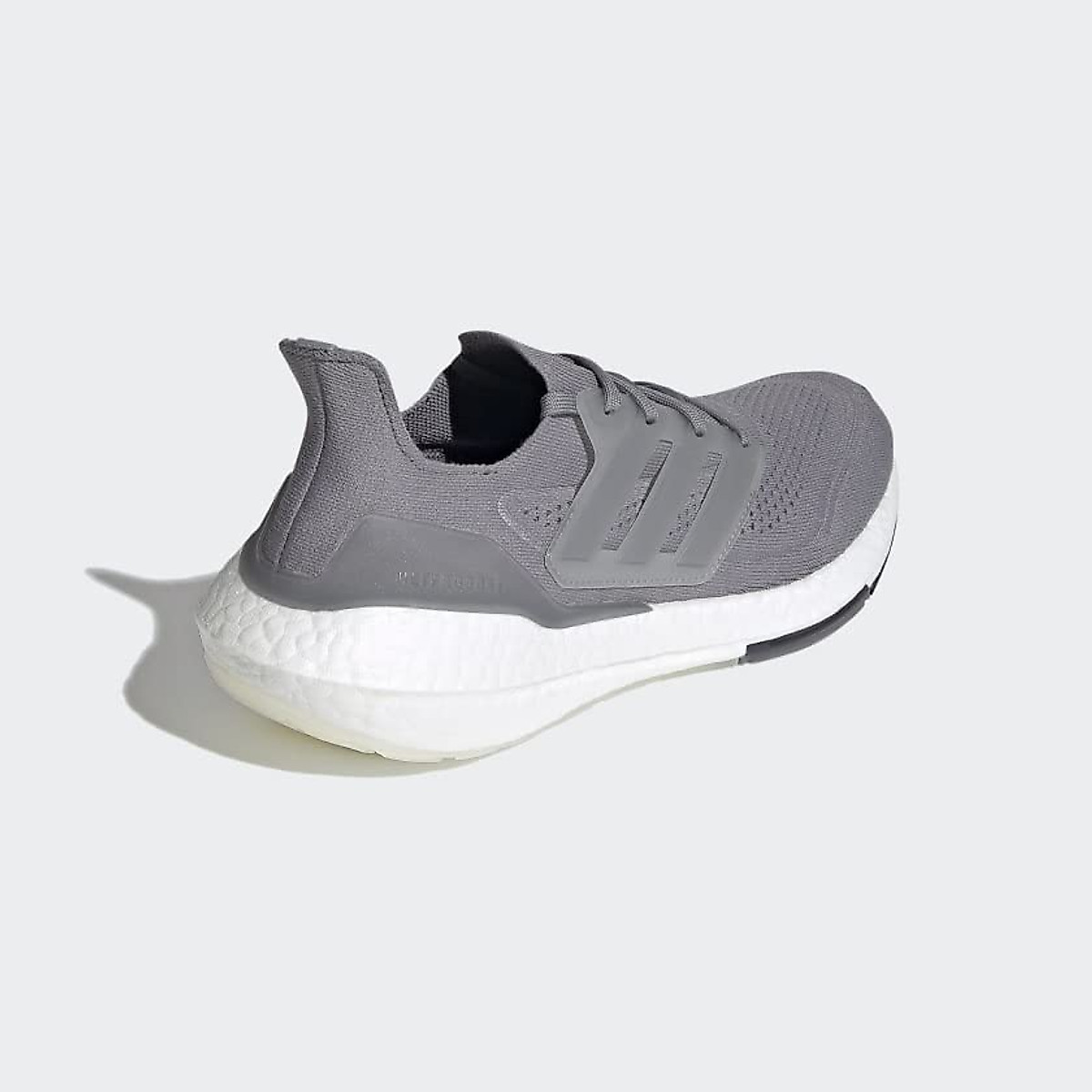 adidas Men's Ultraboost-21 Running Shoe, Grey/Grey/Grey, 11