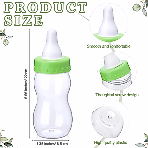 Dandat 122 Pcs Woodland Safari Baby Shower Games Guess How Many Crackers Sign 100 Guessing Cards 750ml Milk Bottle 20 Pencils for Animal Jungle Theme Baby Shower Gender Reveal Party Decor (Animal)