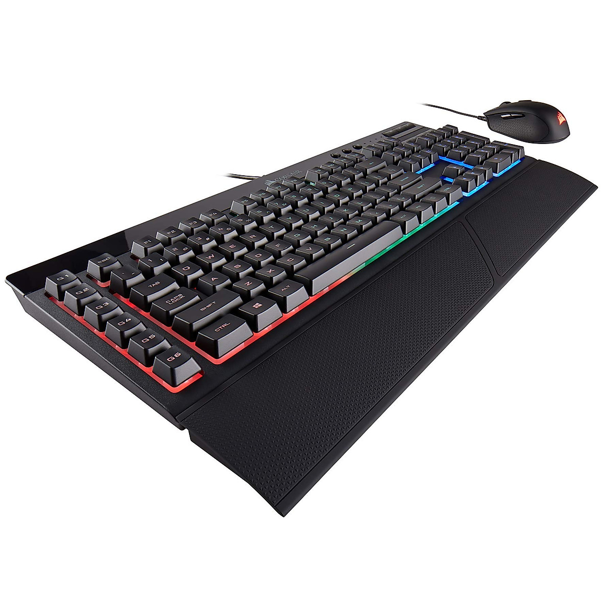 Corsair Gaming K55 + HARPOON RGB Gaming Keyboard and Mouse Combo (Renewed)