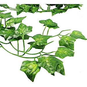 SO CAL PRO Fake Ivy Leaves Artificial Ivy Greenery Vines for Room Decor Leaves Room Decor Fake Leaves Ivy Eucalyptus Garland Faux Vines Wedding Decor (36 Strands of Ivy)