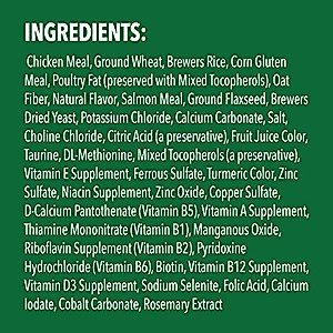 FELINE GREENIES Adult Dental Cat Treats, Savory Salmon Flavor, 9.75 oz. Tub