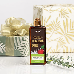 WOW Skin Science Apple Cider Vinegar Foaming Body Wash, Womens Body Wash, Mens Body Wash, Dry Skin Acne Body Wash Women Moisturizing, Shower Gel Body Wash For All Skin Types (250ml)