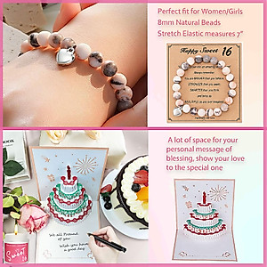 Sweet 16 Birthday Gifts For Girls, Happy 16th Birthday Gifts for Girls，Gifts for 16 Year Old Girl Best Friends Female Daughter Sister Her Girlfriend Coworker Birthday Unique