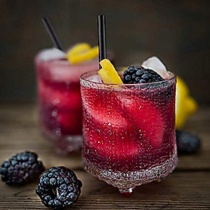 100% Biodegradable Plant-Based Stir Sticks, Plasticless Cocktail Straws Great for Mixing Cocktails Compostable Straws