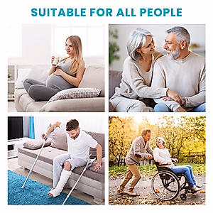 Bath Stool Shower Seat Non-Slip Shower Chair Adjustable Height Bathtub Bench for Elderly Disabled, Secure Bathing Solution
