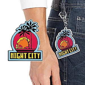 Kilmila Video Game Stickers 100Pcs (with Keychain Decoration) Gifts Merch Party Supplies for Computer Luggage Laptop for Teens