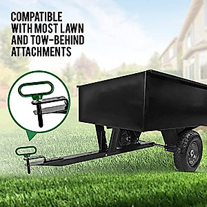 Lawn Mower Trailer Hitch Pins - Ultra Strong Neodymium Magnet Trailer Gate Pin LP63768 for John Deere Craftsman Cub Cadet Exmark Toro Lawn Tractor