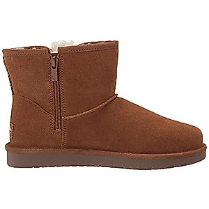 Koolaburra by UGG Unisex-Child T Victoria Mini DOTS Boot, Chestnut, 7 Toddler