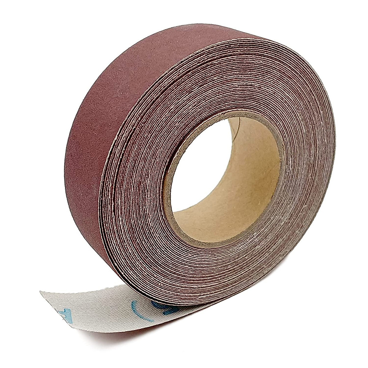 400 Grit Continuous Sandpaper Roll 1" x 26 Feet Emery Cloth Aluminium Oxide Abrasive Sandpaper Roll Drum Sander Sandpaper Rolls for Wood Furniture Finishing Metal Sanding Automotive Polishing