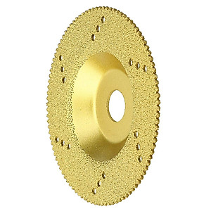 3.9" Diamond Grinding Disc, All Purpose Segmented Rim Diamond Blade for Cutting Rebar, Cast Iron, Concrete, Pavers, Tile, Granite, Laminate