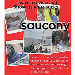 Saucony Women's 8/16 Performance Heel Tab Athletic Socks, Grey Fashion (8 Pairs), Medium