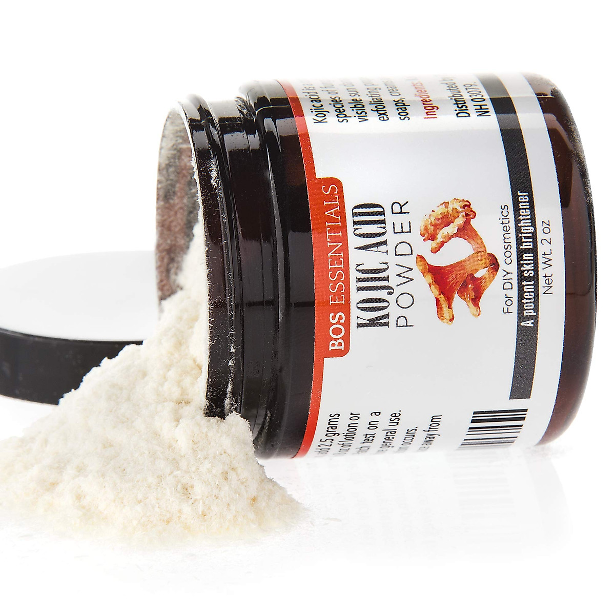 Pure Kojic Acid Powder | Key Ingredient in Lightening Creams, Serums, and Soaps | A POTENT SKIN BRIGHTENER