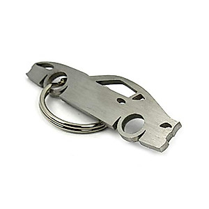 Boostnatics Silhouette Keychain Keyring compatible with Supra MK5 A90 Key Fob