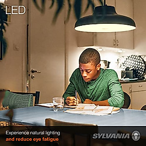 LEDVANCE Sylvania LED TruWave Natural Series 3-Way A21 Light Bulb, 40/60/100W Equivalent Efficient 6.5/9/13W, Medium Base, Frosted, 2700K, Soft White - 6 Pack (41352)