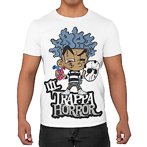 Jordan 4 Midnight Navy Lil TrappaHorror Shirt to Match Men's Sneakers Lil-Trappa-Horror, Jordan 4s Midnight Navy Tshirt