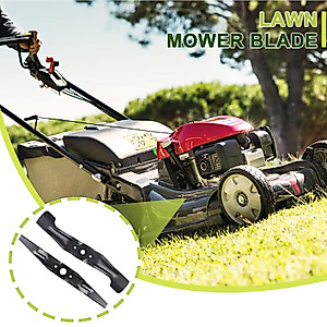 Zejoot 72531-VH7-000 & 72511-VH7-000 Lawn Mower Blade Set 21" for HRX217, HRX217K1, HRX217K2, HRX217K3, HRX217K4 Models MicroCut Twin Blades