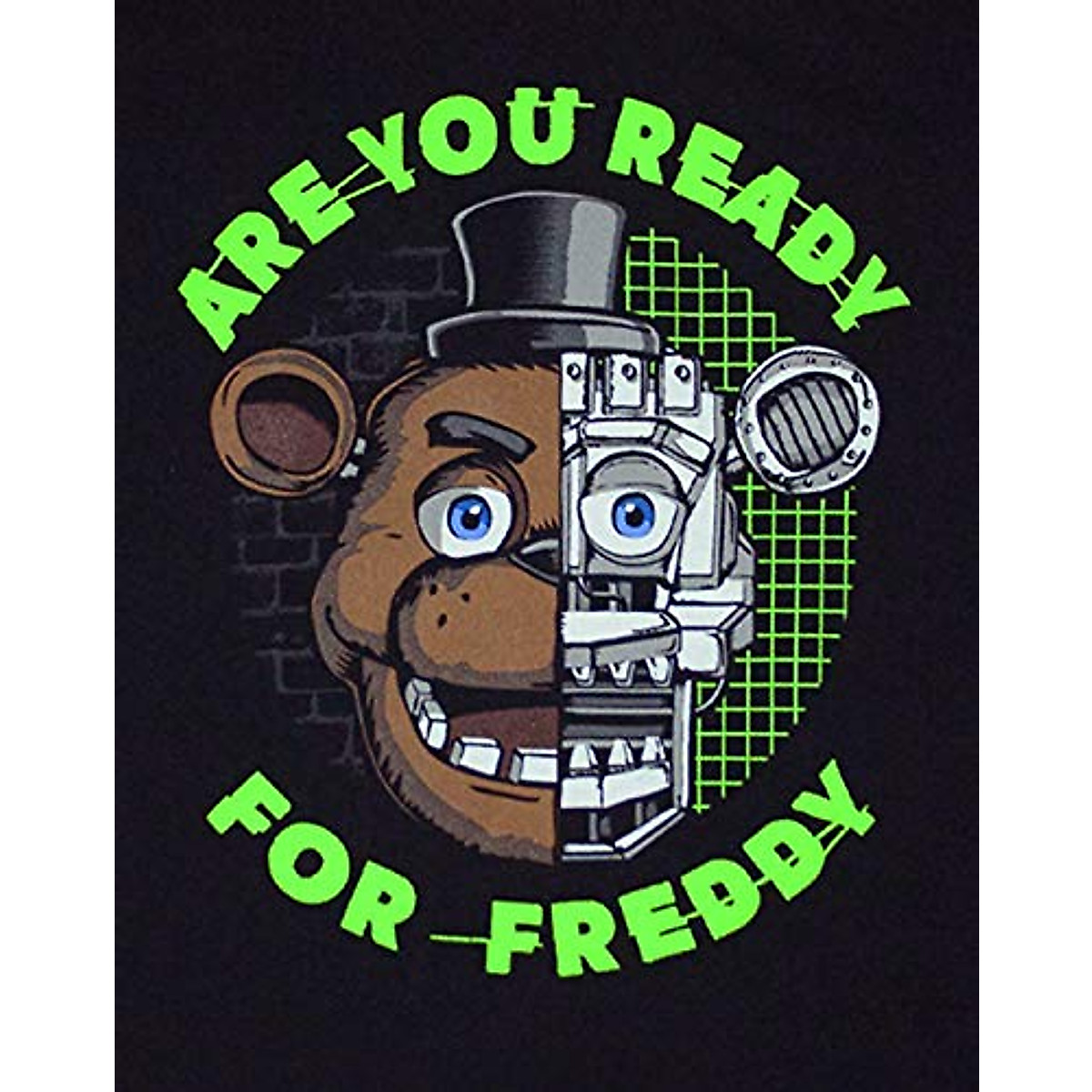 Five Nights at Freddy's Boy's T-Shirt (13-14 Years)