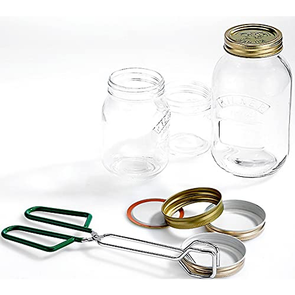 Lawei 8 Pcs Canning Kit, Stainless Steel Canning Supplies Starter Kit, Canning Rack Canning Essentials Tools Set for Mason Jars Home Canning Jars, Kitchen Tool Anti-Scald Clip Suit