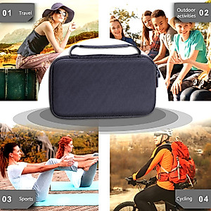 LTGEM EVA Hard Case for Focusrite Scarlett Solo / 2i2 (3rd or 4rd Gen) / 4i4 3rd Gen USB Audio Interface or MAONO USB Audio interface - Travel Protective Carrying Storage Bag