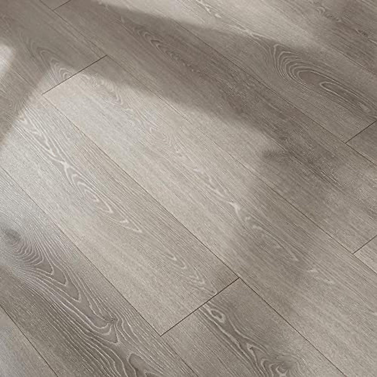 Mohawk Advance Waterproof Laminate Flooring, Seashore Oak Look, 12 mm T x 7.5 in. Wide x 47.25 in. Length, EIR Texture, Matte, (9 Planks), (22.09 sqft/case)