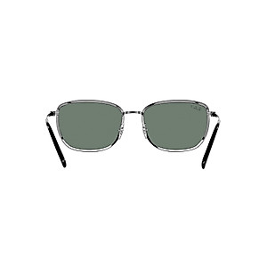 Ray-Ban RB3705 Square Sunglasses, Gunmetal/Polarized Grey, 57 mm