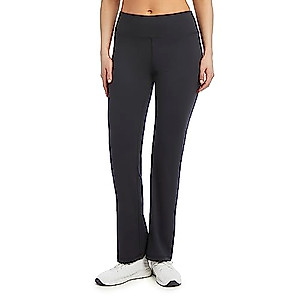 Jockey Women's Interlock Yoga Pant Deep Black