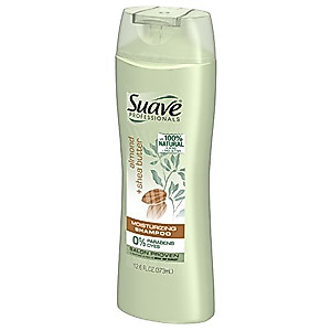 Suave Professionals Moisturizing Shampoo, Almond + Shea Butter, 12.6 oz