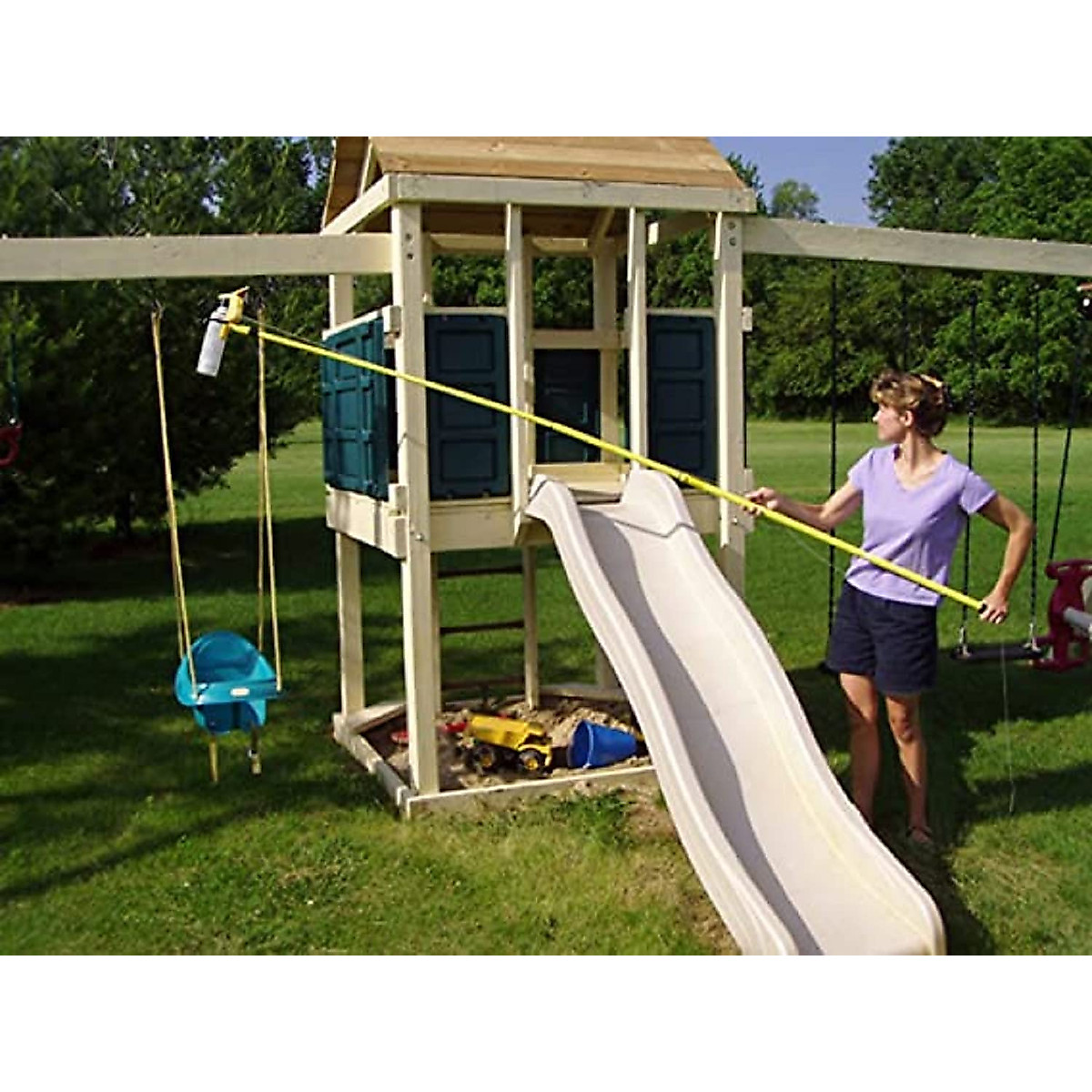 Gotcha Sprayer Homeowner Adapter GSH0104 Spray Aerosol Cans from The End of an Extension Pole(Sold Separately) Wasp & Hornet Spray,Spider Removal,Tree Prunning,Window Cleaner,Lubricant,Spray Paint