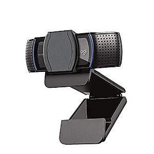 Logitech C920e HD 1080p Mic-Enabled Webcam, certified for Zoom, Microsoft Teams compatible, TAA Compliant + Litra Glow Premium LED Streaming Light with TrueSoft, adjustable monitor mount