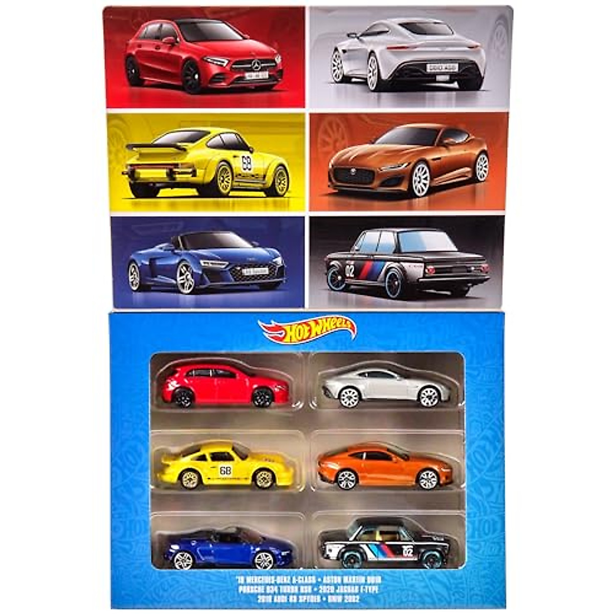 toys - Featured Products - 2023 Hot Wheels European Car Culture 6 car set