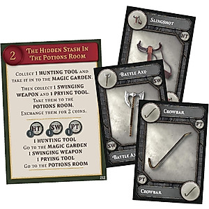 Castle Break Board Game | Strategy Board Game | Family Game for Adults and Kids | Medieval Adventure | Ages 10 and up | 2-4 Players | 45-60 Minutes