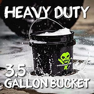 Voodoo Ride VRBUCKET Wash Bucket (3.5 Gallon), 1 Pack