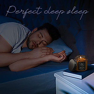 TRINIDa Relax & Recharge - Sleep Candles Gifts for Men, Aromatherapy Scented Candles Gift Set for Anxiety Relief & Promotes Sleep, Anniversary Birthday Bath Relaxation Candles Gifts for Men