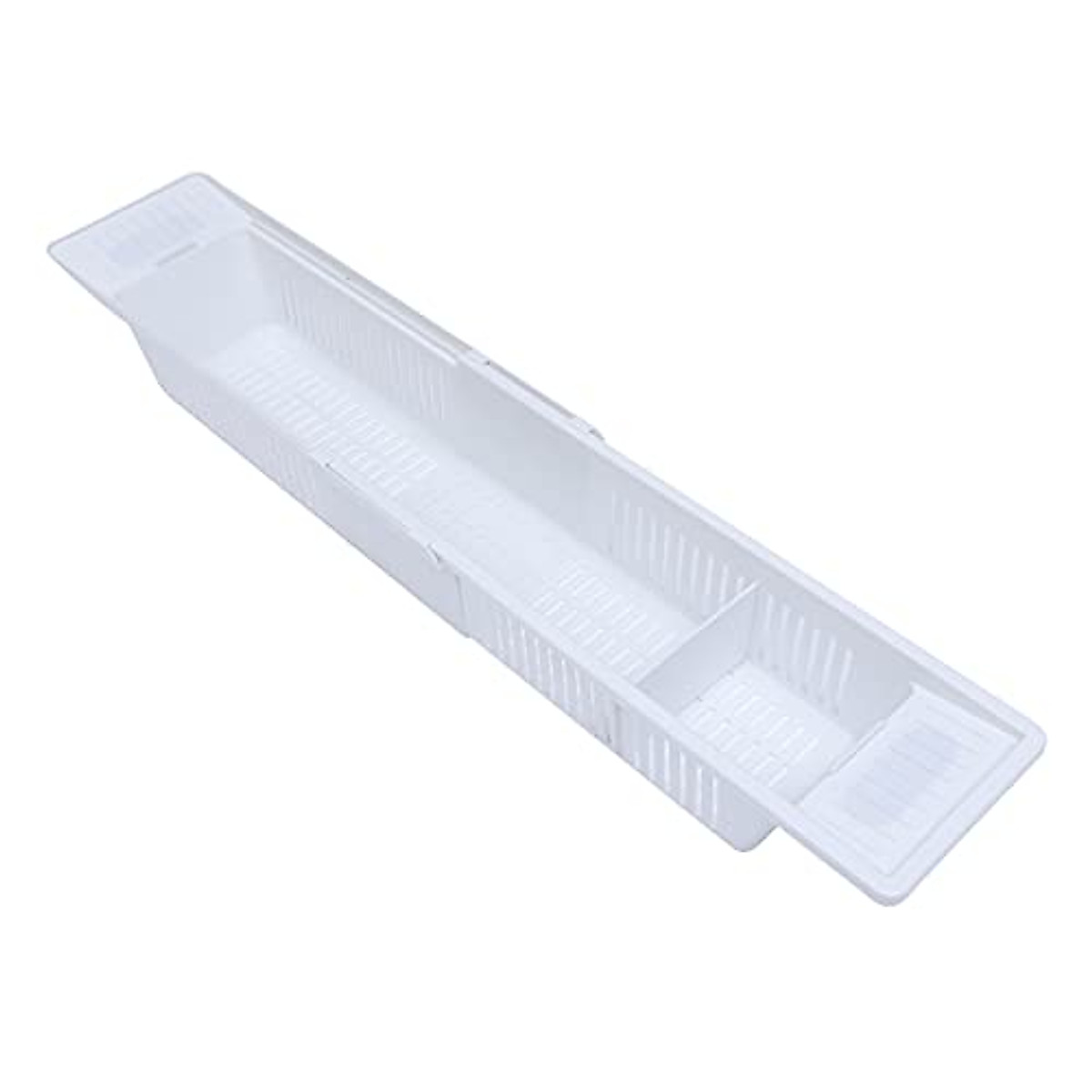 Angoily 1pc Drainer Stretchable Non- Bathtub Shelf Book Retractable Expandable Slip Bottle Tray Bathroom Rack Supplies Bath Organizer Extendable Candle Stand Toy Storing Caddy Bathing