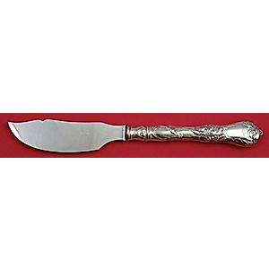 Les Cinq Fleurs by Reed Barton Sterling Cheese Knife Replaced Stainless Blade