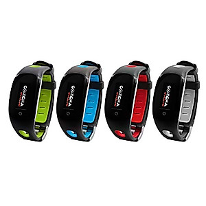 Go-tcha Evolve (Go-tcha 2) LED-Touch Wristband Watch for Pokemon Go with Auto Catch and Auto Spin - Black/Blue