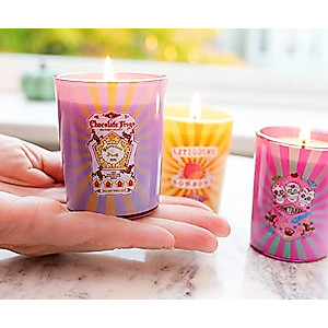 Harry Potter Honeydukes Scented Soy Wax Candle Collection, Set of 3 with Unique Fragrances | 20-Hour Burn Time | Home Decor Housewarming Essentials, Wizarding World Hogwarts Gifts and Collectibles
