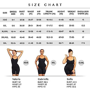 FeelinGirl Shapewear Tummy Control Plus Size Waist Trainer Vest Fajas Colombianas Post Surgery Full Body Shaper Jumpsuit Coffee XS/S