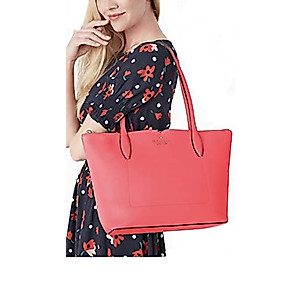 Kate Spade Harlow Leather Tote (Ripe poppy)