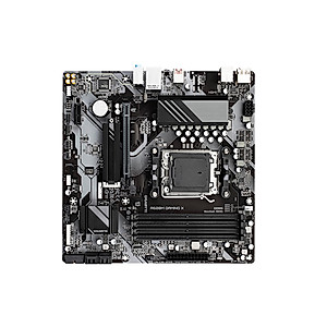 GIGABYTE A620M GAMING X (AM5/ LGA 1718/ AMD/ A620/ Micro ATX/ 5-Year Warranty/ DDR5/ PCIe 4.0 M.2/ PCIe 4.0/ USB 3.2 Gen1x2 Type-C/Realtek 1GbE LAN/Q-Flash Plus/PCIe EZ-Latch/Motherboard)