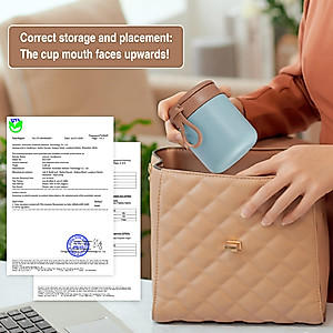 CJACJA Thermo for Hot Food Kids - 15.2 Oz, Insulated Food Jar for Soup, Width Mouth Stainless Steel Insulated Lunch Container with Folding Spoon, Pink