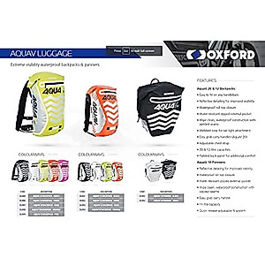 Oxford - Aqua V12 Riding Back Pack