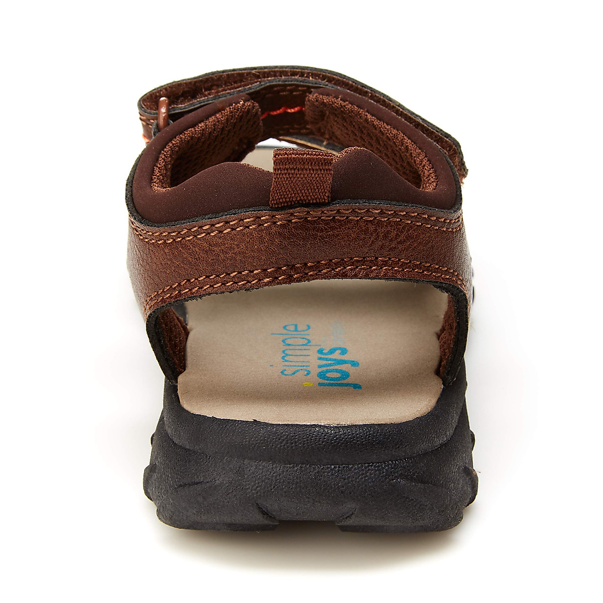 Simple Joys by Carter's Boy's Rowan Beach Sandal, Brown, 10 Toddler